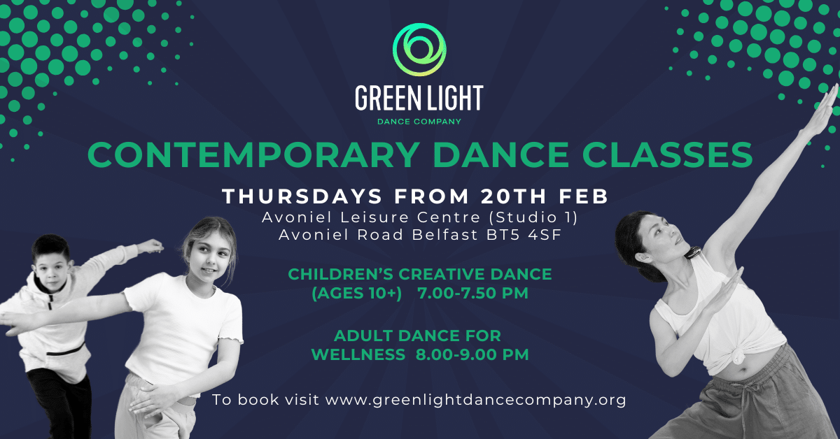 Green Light Dance Company Contemporary Classes | Theatre and Dance NI